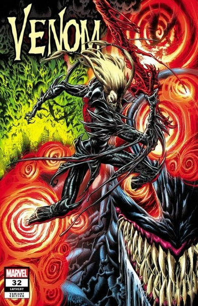 Venom #32 Kyle Hotz Variant NM Comics Elite Exclusive Marvel 2021 Knul ...