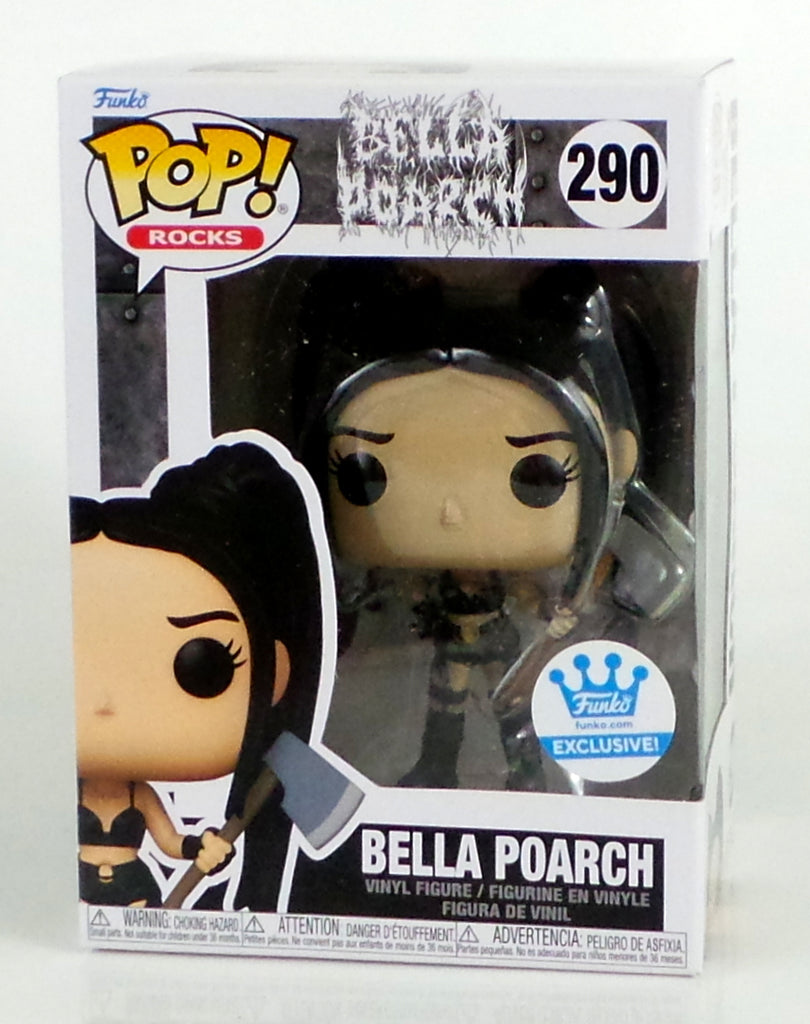 Funko Pop! Rocks Bella Poarch with Axe #290 Funko Shop Exclusive Figur ...
