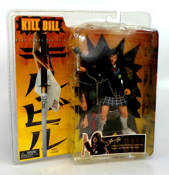 Kill Bill Vol. 1 Go-Go Yubari Action Figure NECA Series 1 2004 Reel To ...