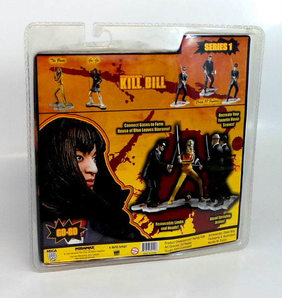 Kill Bill Vol. 1 Go-Go Yubari Action Figure NECA Series 1 2004 Reel To ...