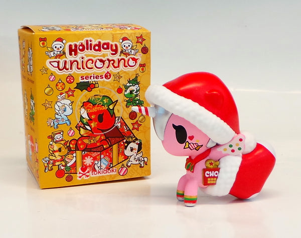 Tokidoki Holiday Unicorno Series 3 MINTIE Vinyl Blind Box Christmas Fi ...