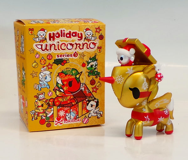 Tokidoki Holiday Unicorno Series 3 RIBBONS Vinyl Blind Box Christmas F ...